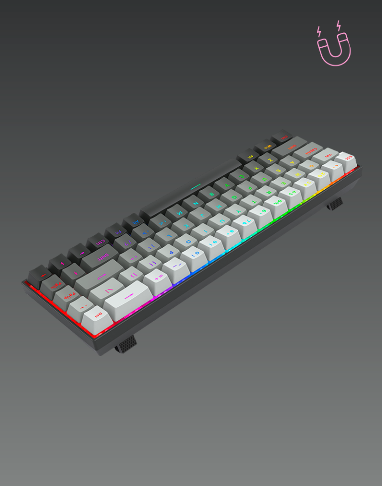 Teclado Magnético HZ68 con Switches - Gamers Ecuador